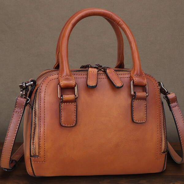 Genuine Leather Handbags - Etsy