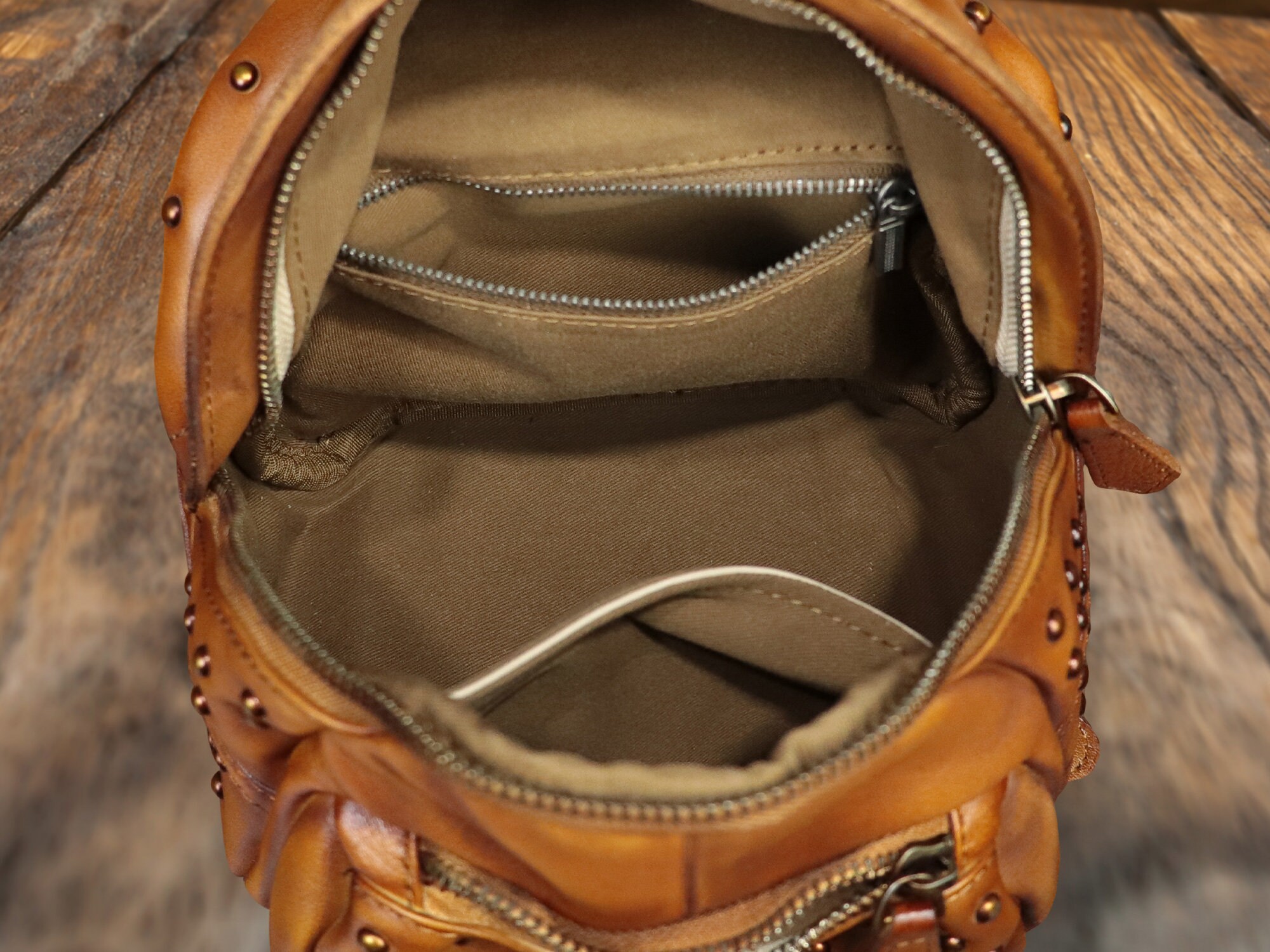 Genuine Leather Backpack Purse for Women Vintage Small Casual - Etsy