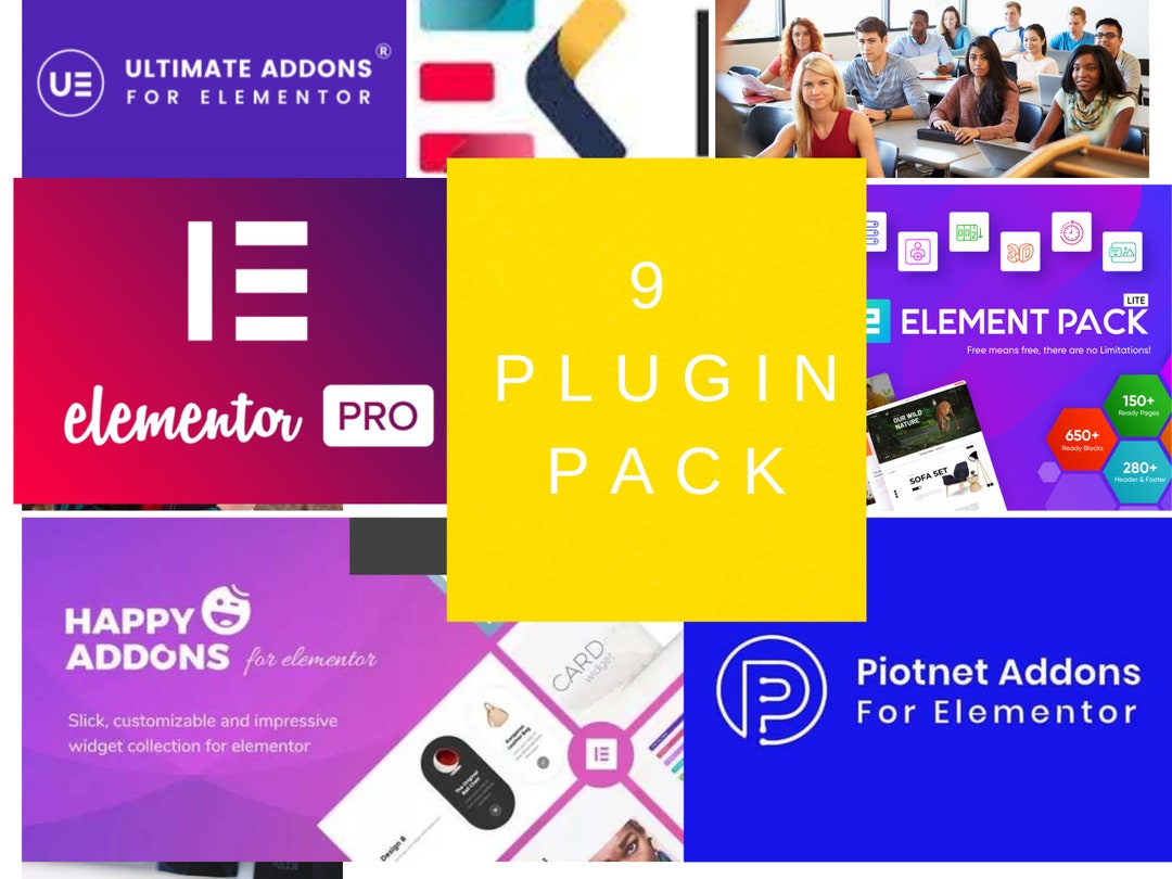 Elementor Pro Bundle Pack 9 Plugins - Etsy
