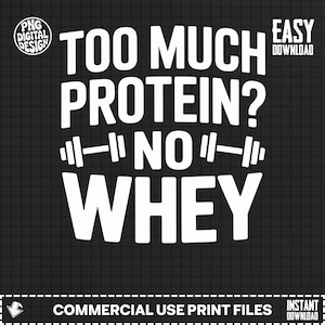 Gym Humor Protein Pun PNG | Workout Shirt Design (digital Download ...