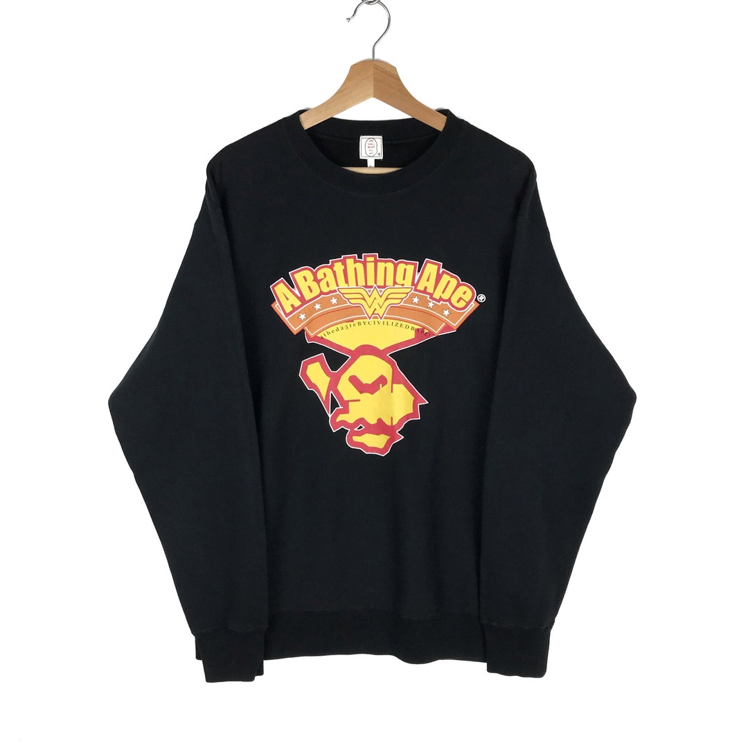 Authentic OG Bape Wonder Woman Sweatshirt - Etsy