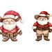 Cowboy Santa Clipart: Western Christmas 16 PNG Images (digital Download ...