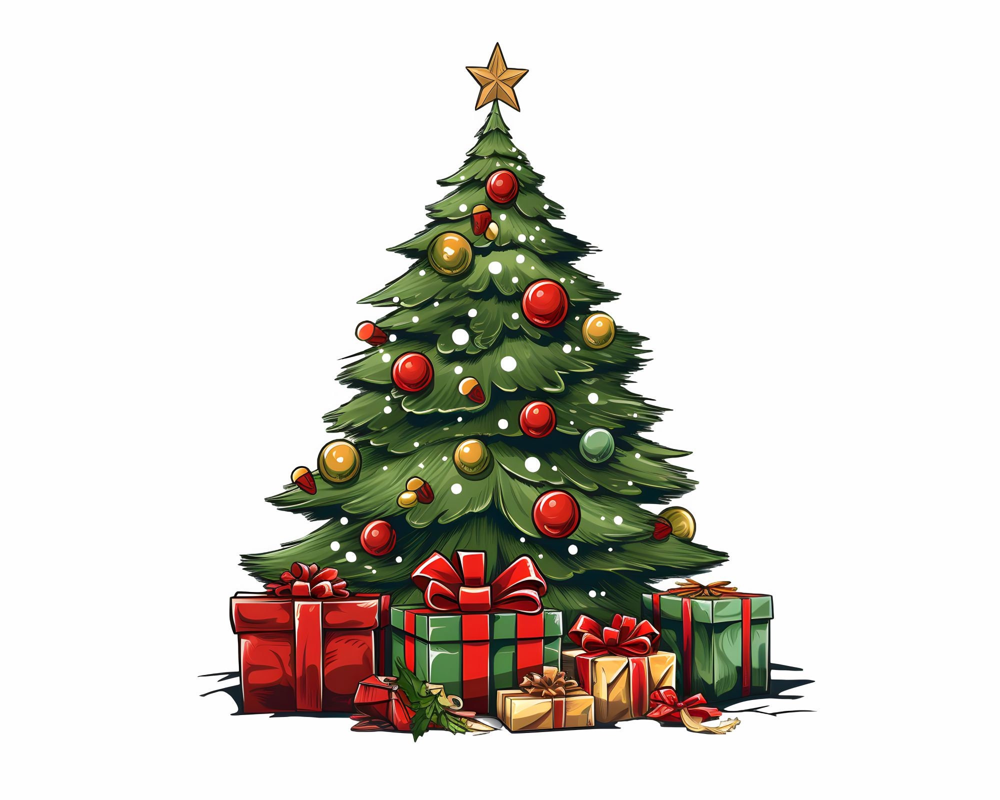 Christmas Tree Clipart 12 High Quality Png Christmas Tree Sublimation