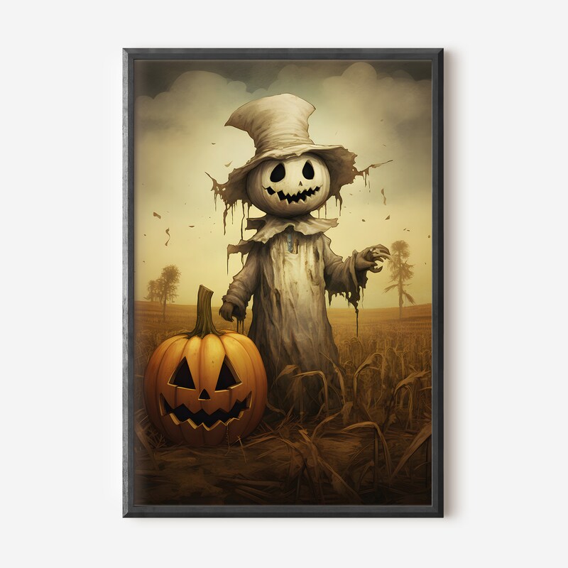 Scarecrow Print - Etsy