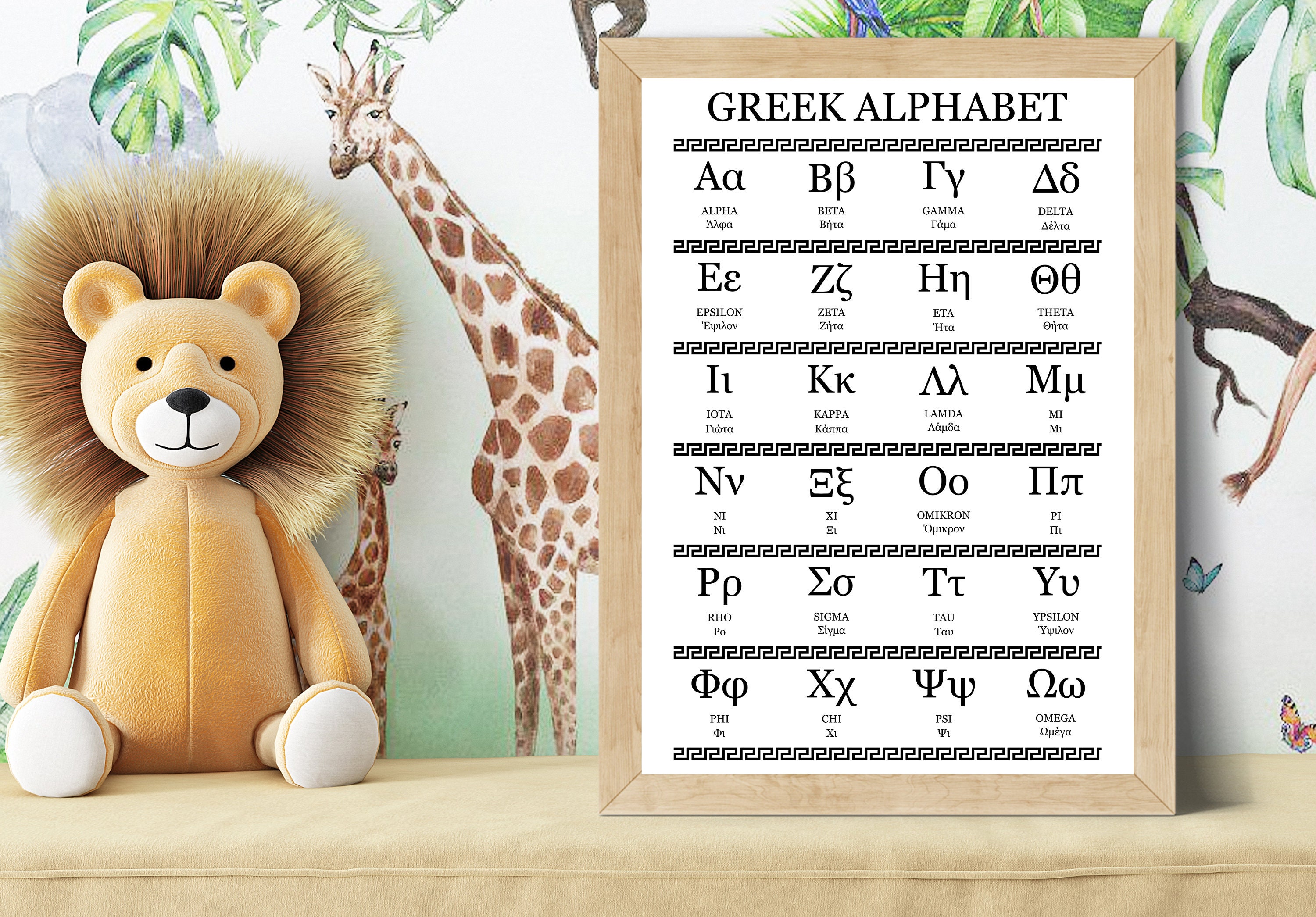 Greek Alphabet Wall Art at Jessica Bullard blog