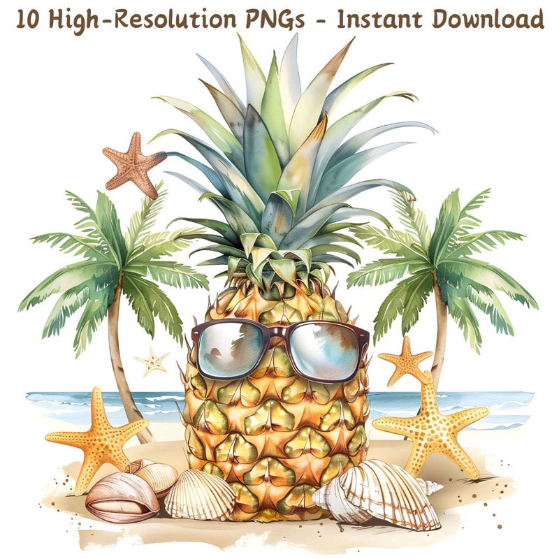 Pineapple Clip Art - Etsy