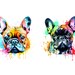 French Bulldog Watercolor Clipart, 16 High Quality Jpgs, Frenchie ...