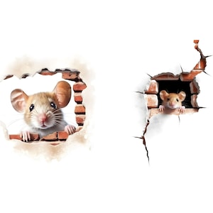 Mouse in Mouse Hole Clipart, 14 Jpgs, Mouse Clipart, Funny Clipart ...