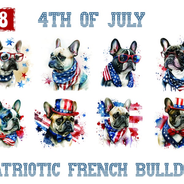 Patriotic German Shepherd Clipart, 8 German Shepherd Jpgs, 4th of July ...