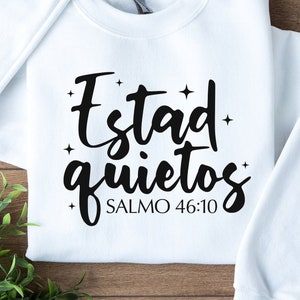 Estad Quietos Svg Png, Salmo 46:10 Svg, Frases Religiosas Svg ...