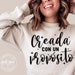 Creada Con Un Proposito SVG PNG Frases Religiosas Svg - Etsy