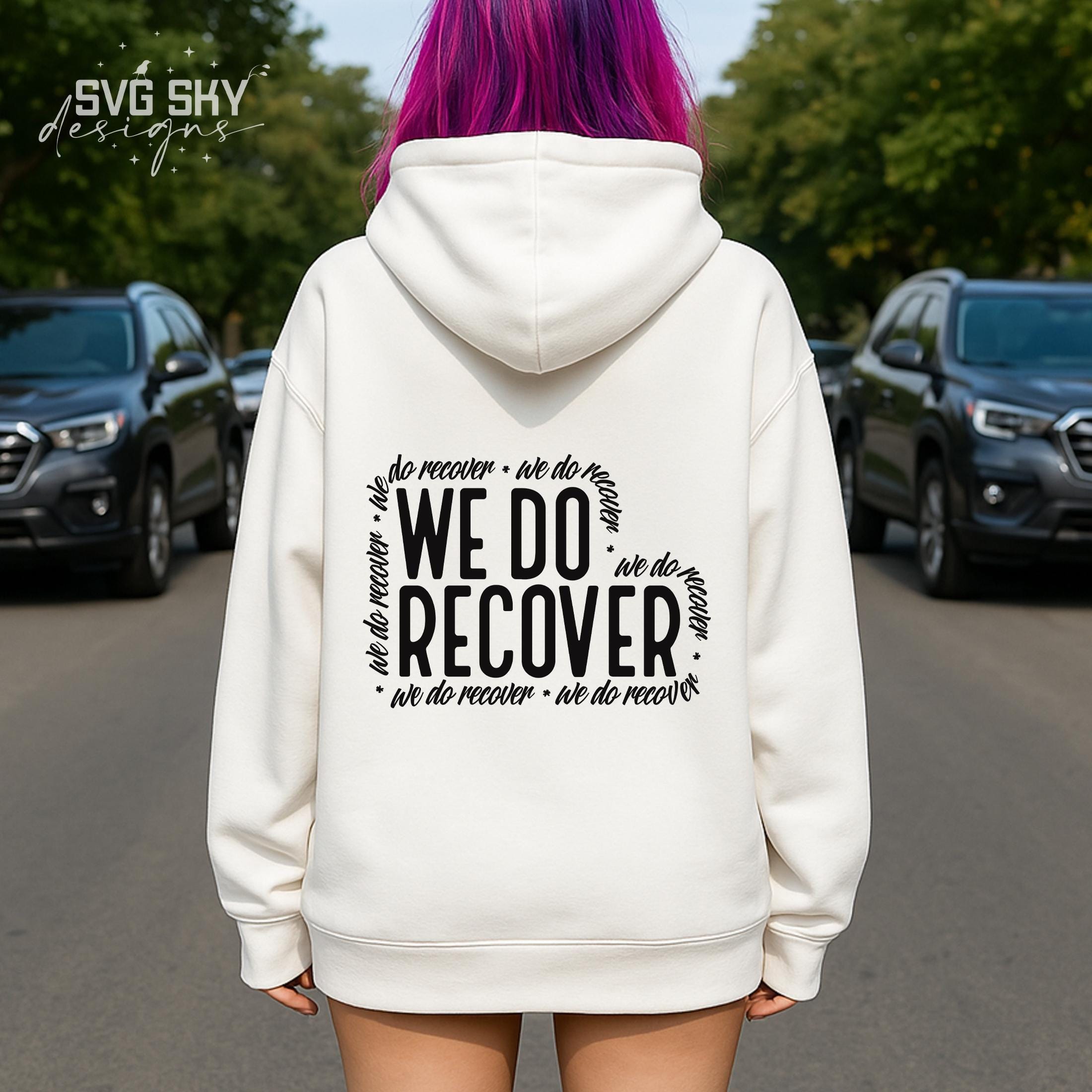 We Do Recover SVG PNG, Narcotics Anonymous, Alcoholics Anonymous ...