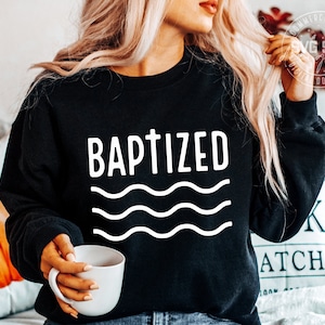 Baptized SVG PNG Religious Faith Bible Verses Holy Water - Etsy