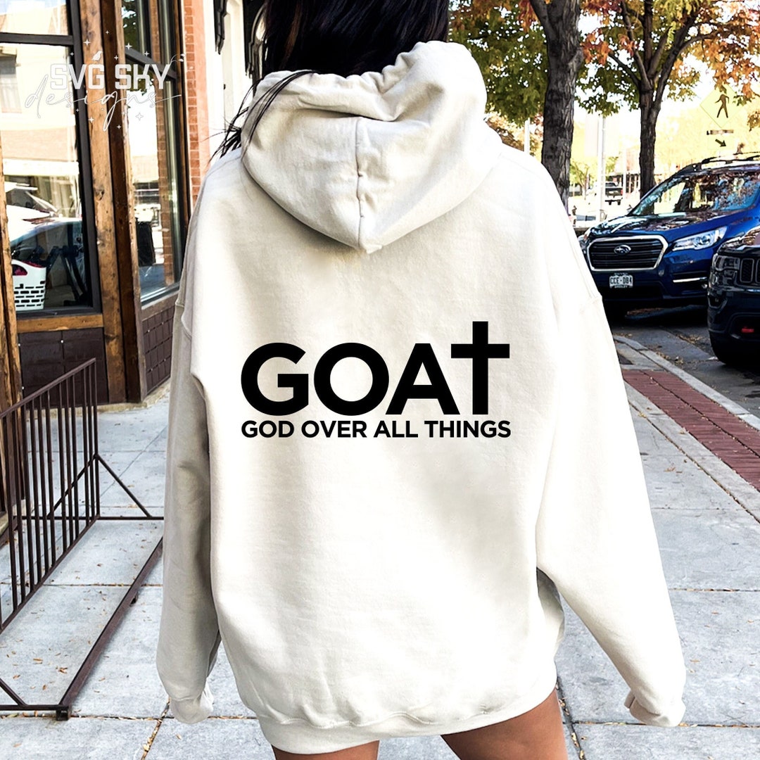 Goat SVG PNG PDF, God Over All Things Svg, Christian Svg, Religious Svg ...