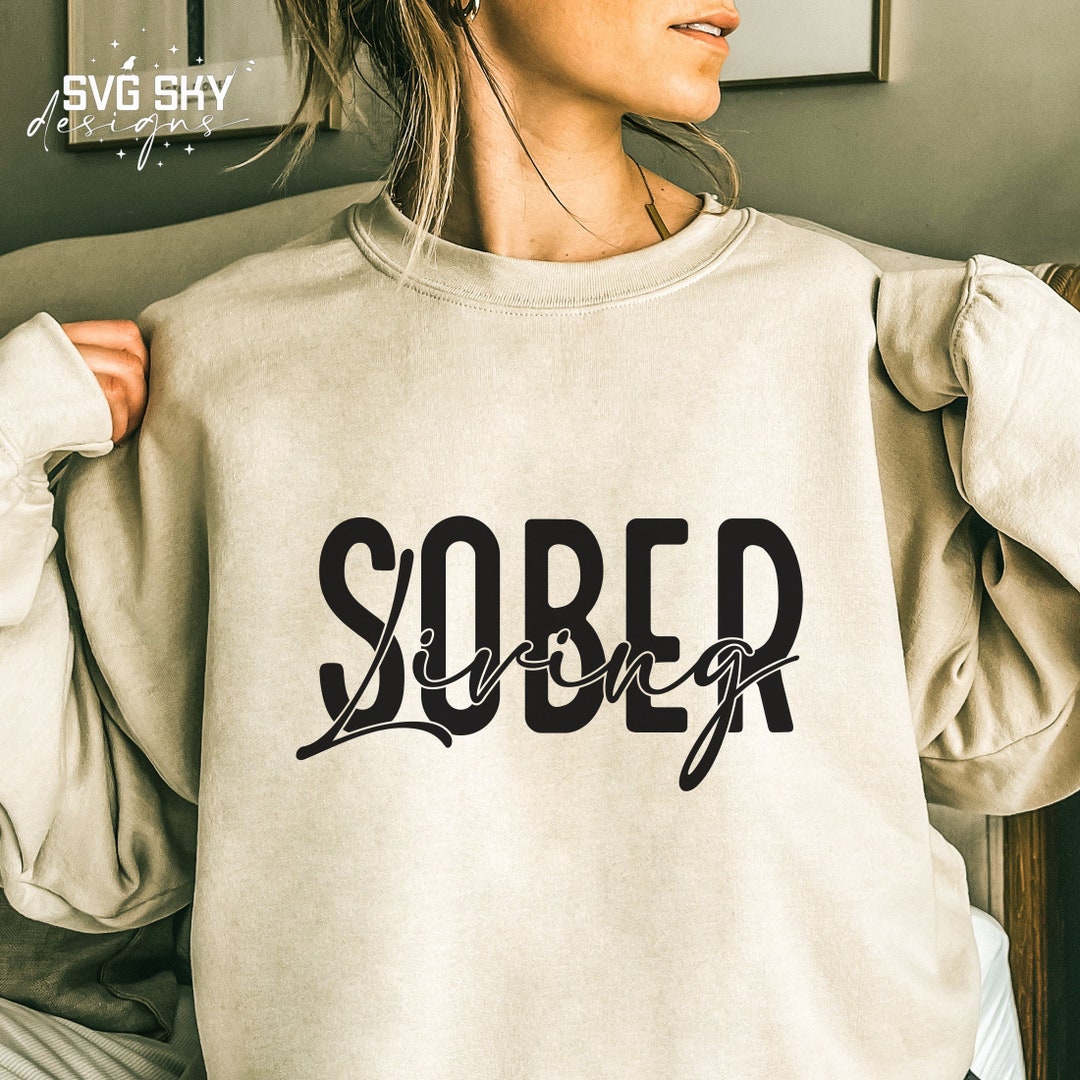 Sober Living SVG PNG, Recovery Quote, Sobriety Svg, Narcotics Anonymous ...