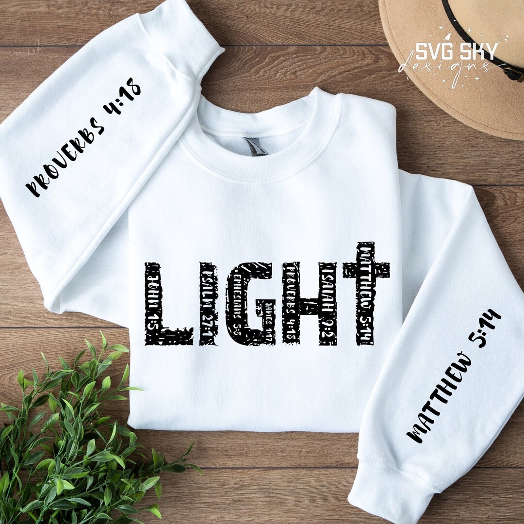Light SVG PNG PDF, Christian Svg, Religious Svg, Jesus Svg, Bible ...