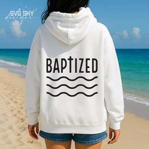 Baptized SVG PNG, Religious, Faith, Bible Verses, Holy Water, Baptism ...