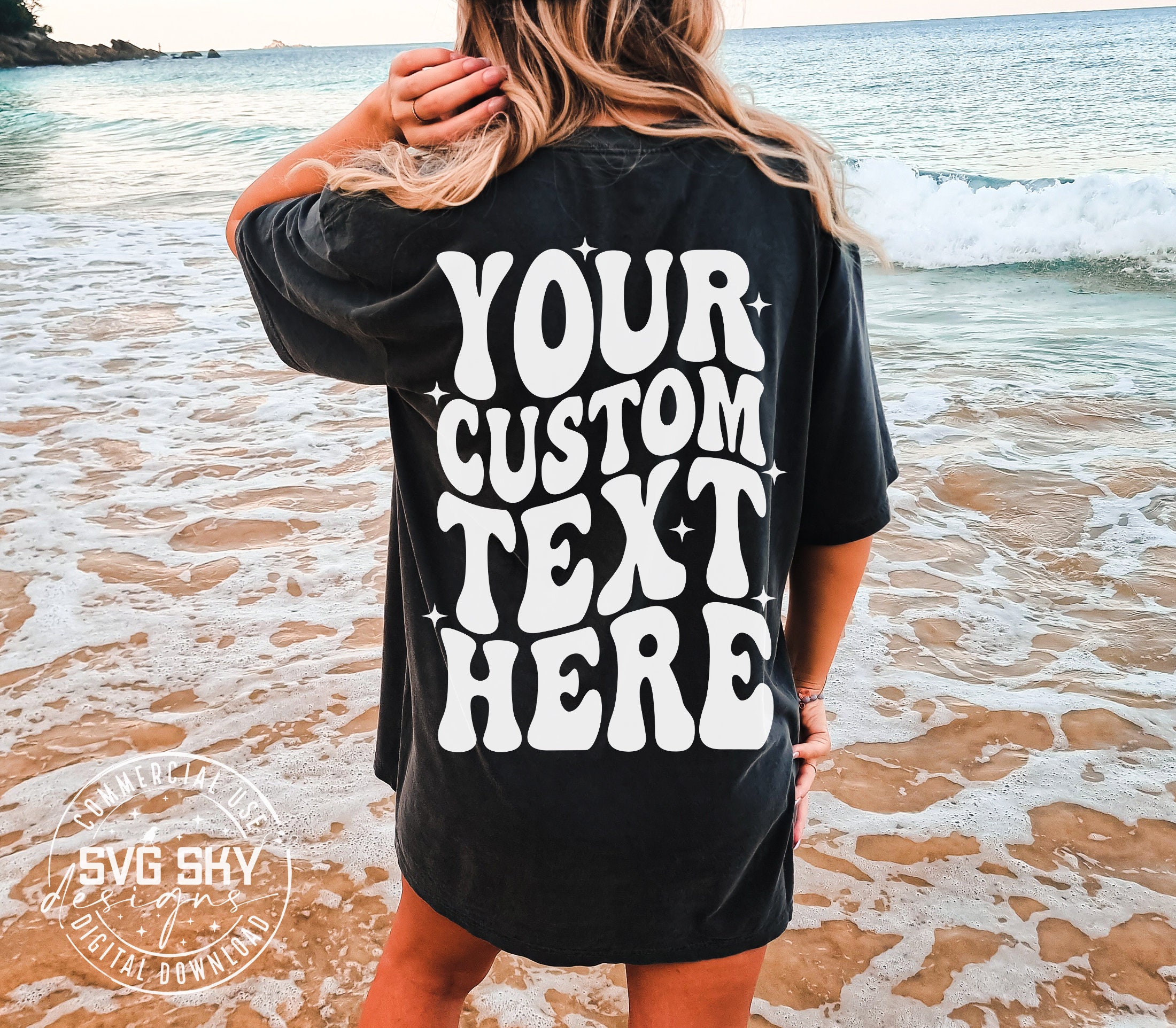 Custom Wavy Png Custom Wavy Stacked SVG Custom Wavy Letters - Etsy ...