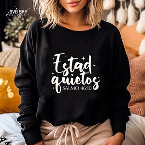 Estad Quietos Svg Png, Salmo 46:10 Svg, Frases Religiosas Svg ...