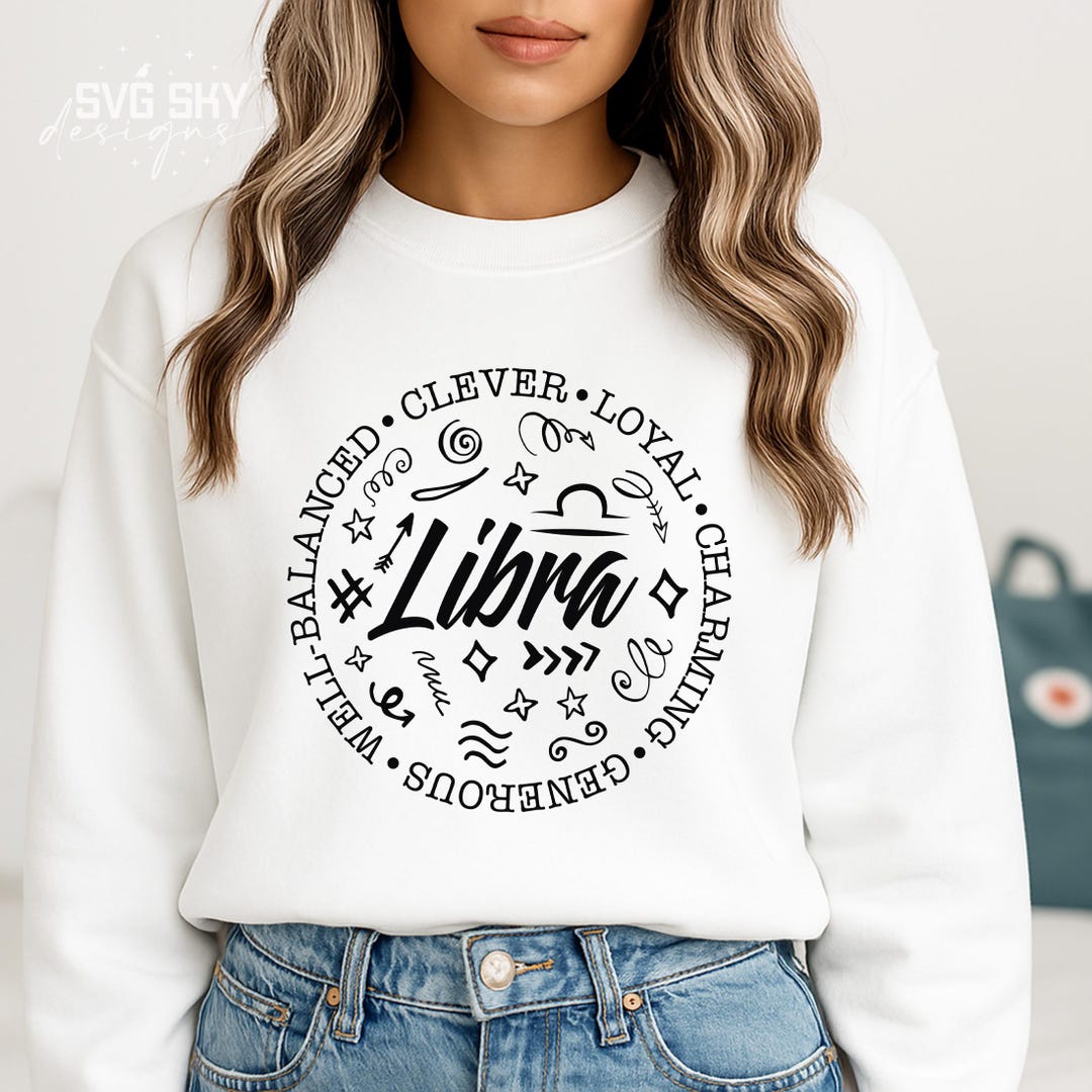 Libra Sign SVG, Libra PNG, Libra Svg, Zodiac Signs SVG, Astrology Signs ...