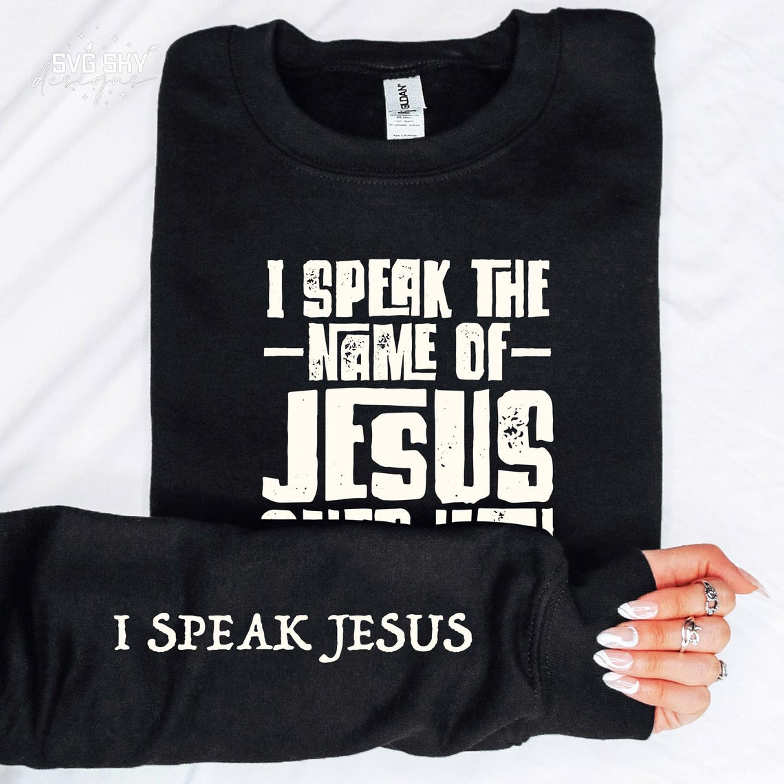 I Speak the Name of Jesus Over You SVG PNG PDF, Christian Svg ...