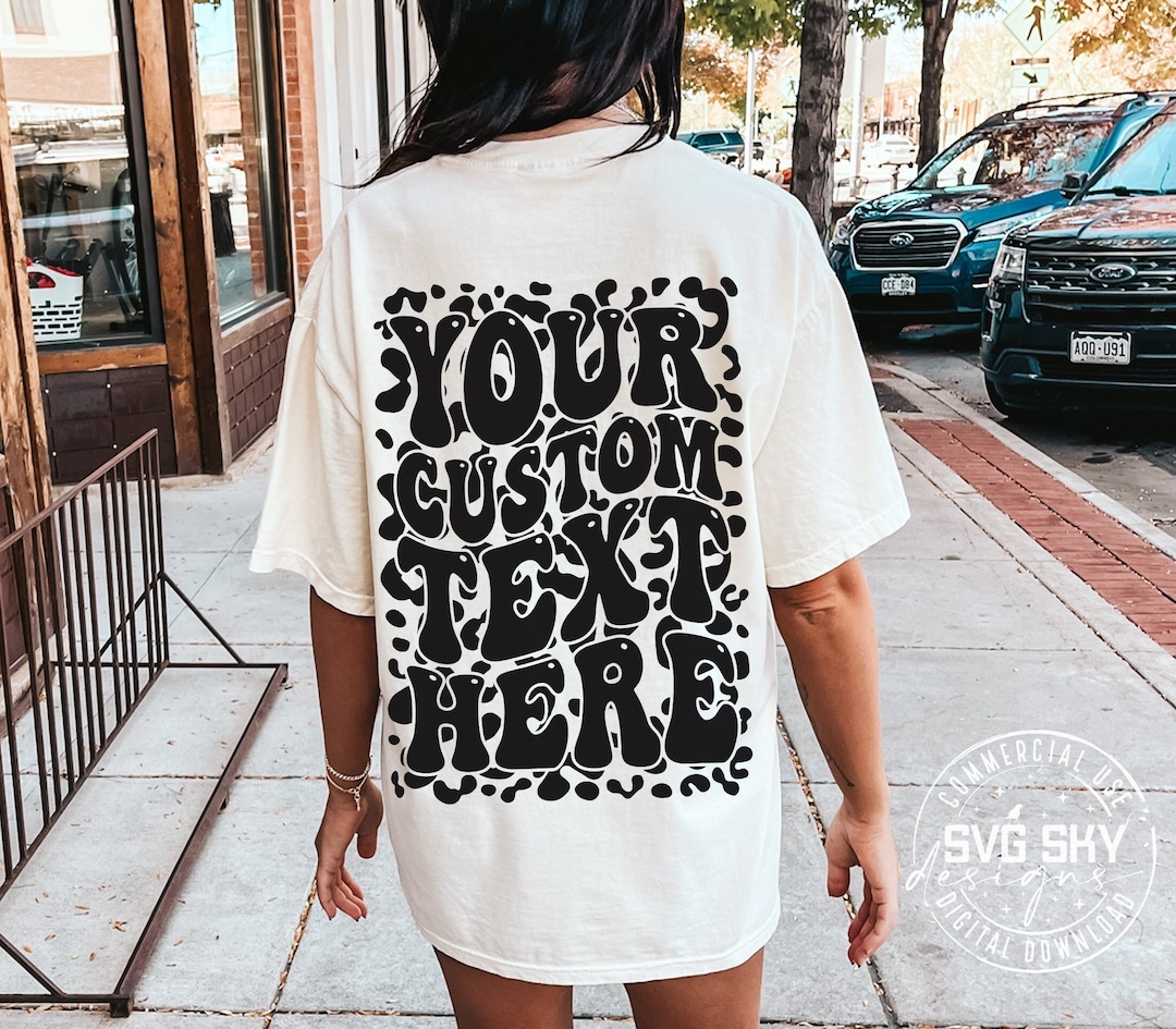 Custom Wavy Png, Custom Wavy Stacked SVG, Custom Wavy Letters SVG ...