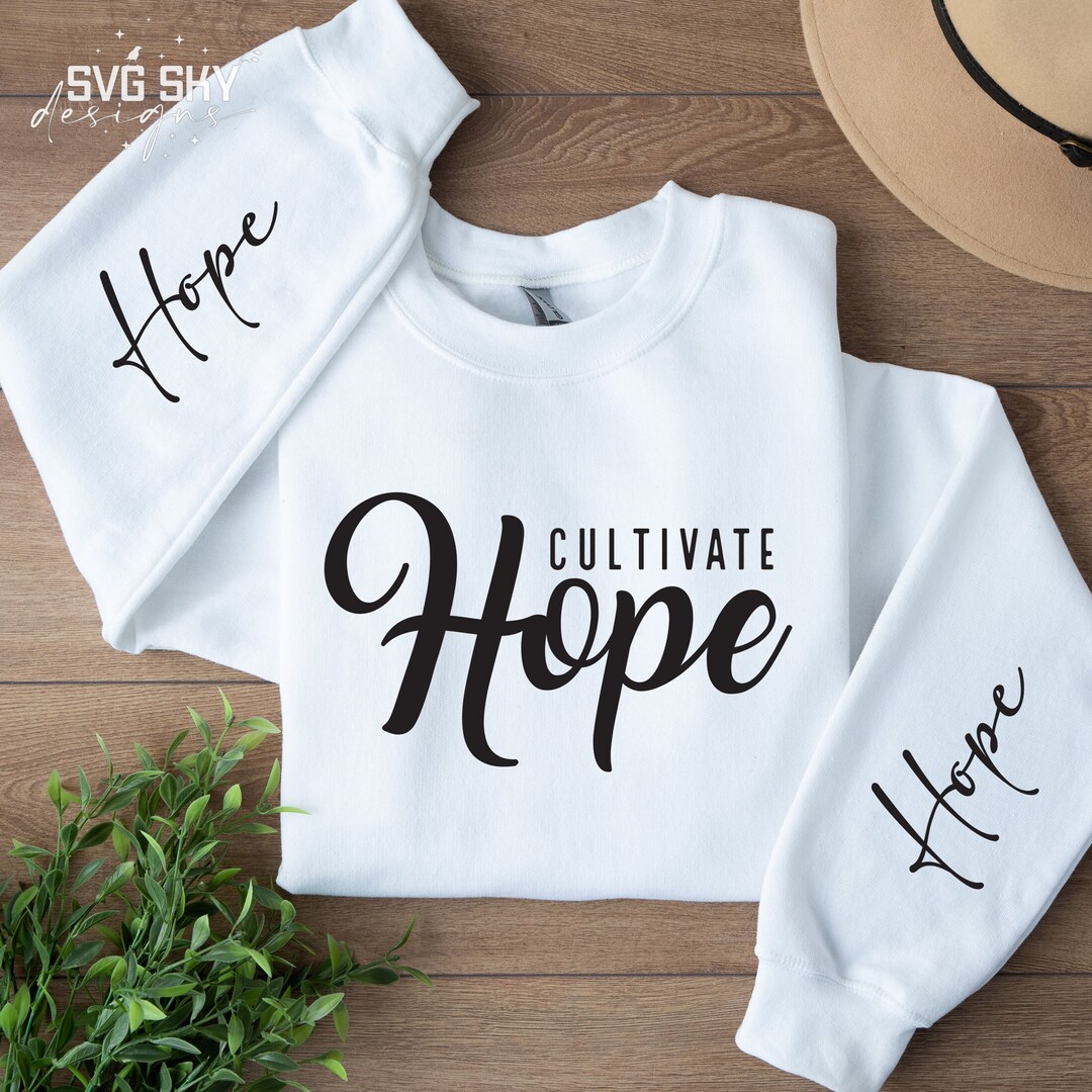 Cultivate Hope SVG PNG PDF, Recovery Quote, Sobriety Svg, Narcotics ...