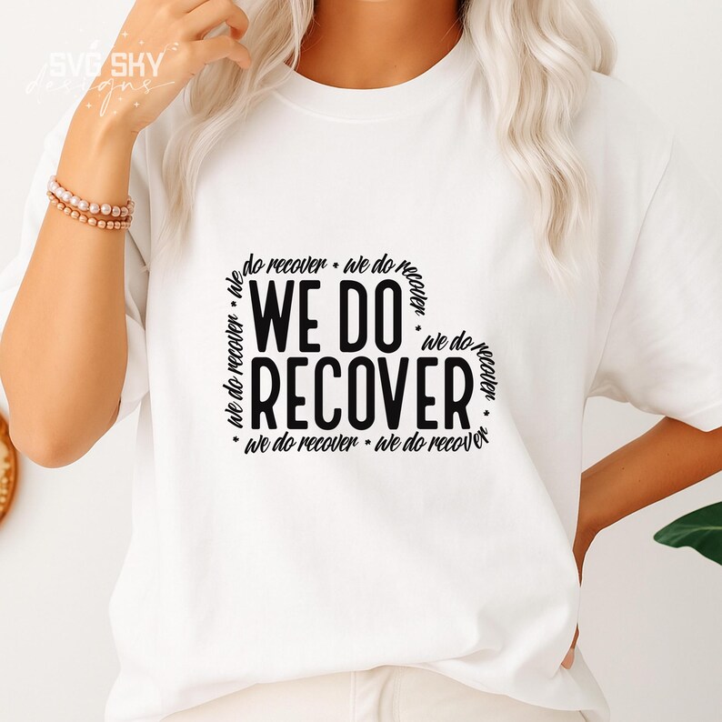 We Do Recover SVG PNG, Narcotics Anonymous, Alcoholics Anonymous ...