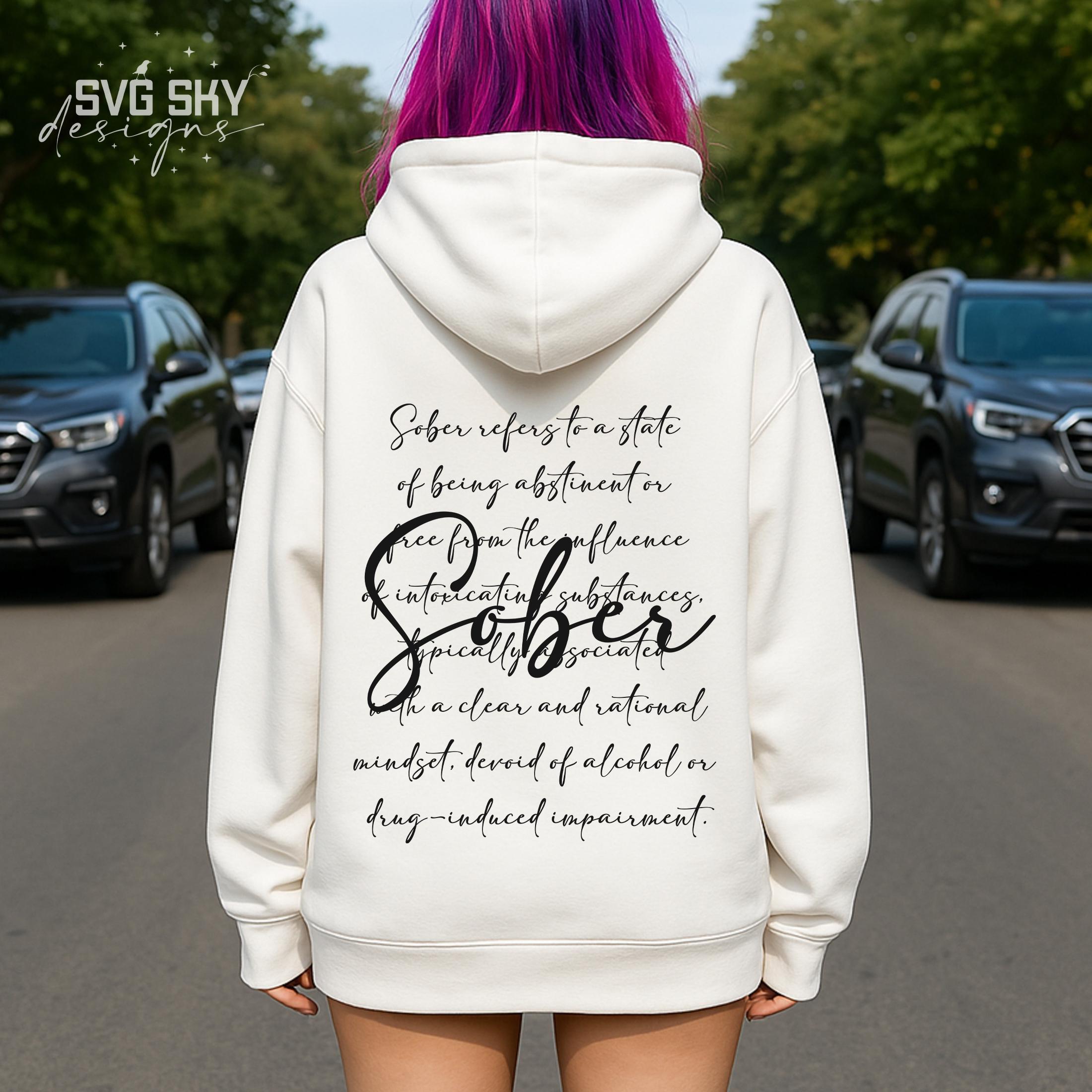 Sober Definition SVG PNG, Recovery Quote, Sobriety Svg, Narcotics ...