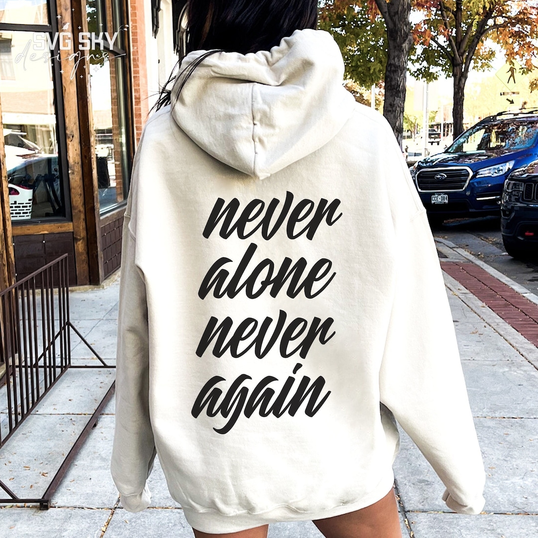 Never Alone Never Again SVG PNG, Narcotics Anonymous Svg, Recovery Svg ...