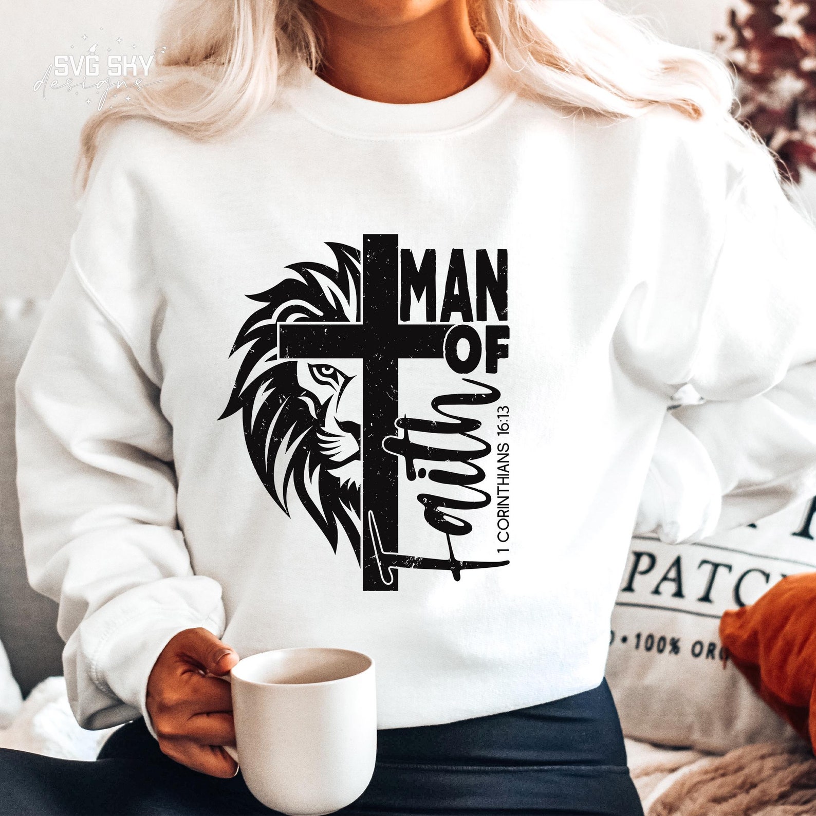 Man of God SVG PNG, Jesus Svg, Cross Svg, Christian Svg, Man of Faith ...