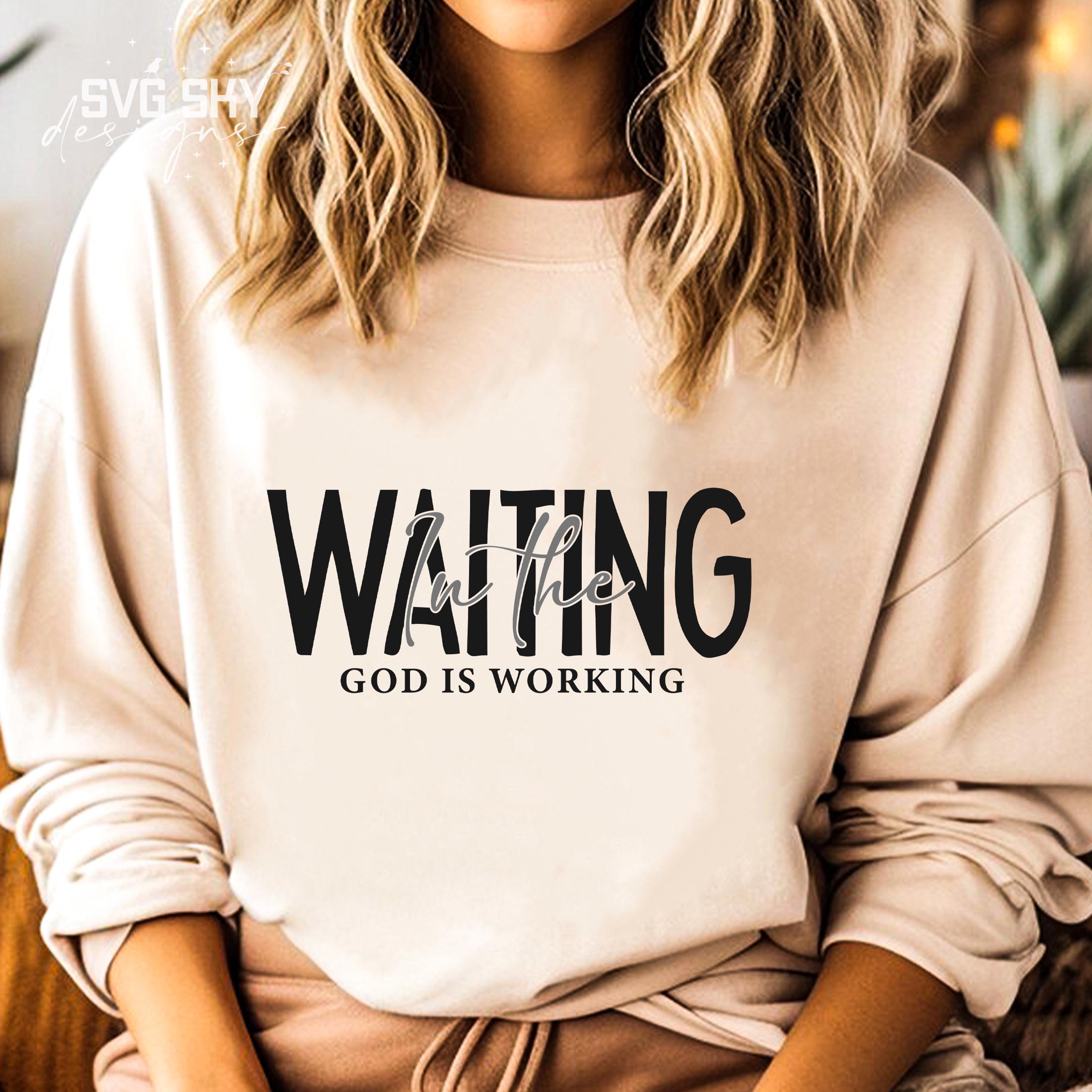 In the Waiting SVG PNG, Breakthrough Svg, Christian Svg, Religious Svg ...