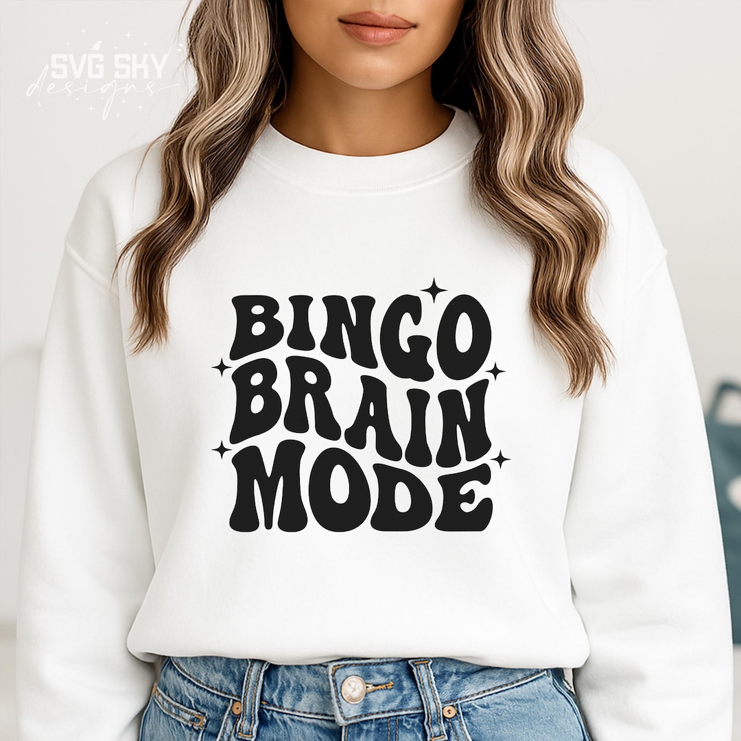 Bingo Brain Mode SVG PNG, Bingo Player Svg, Bingo Quote Svg, Bingo ...
