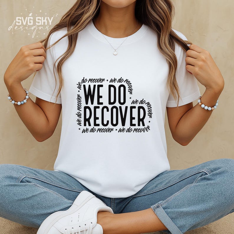 We Do Recover SVG PNG, Narcotics Anonymous, Alcoholics Anonymous ...