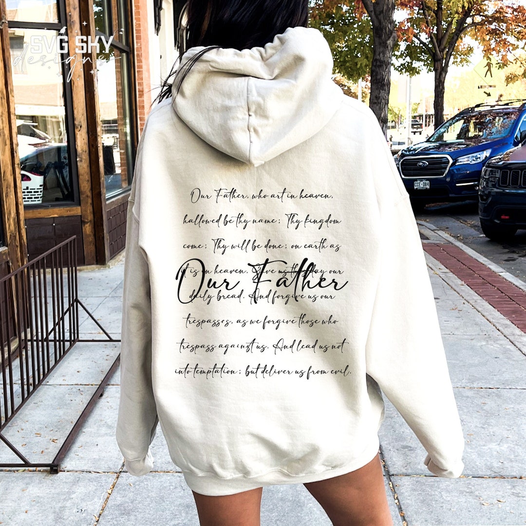 Our Father Prayer Svg, Religious Svg, Christian Svg, Jesus Svg, Bible ...