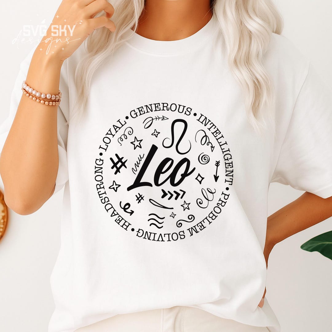 Leo Sign SVG, Leo PNG, Leo Svg, Zodiac Signs SVG, Astrology Signs Svg ...