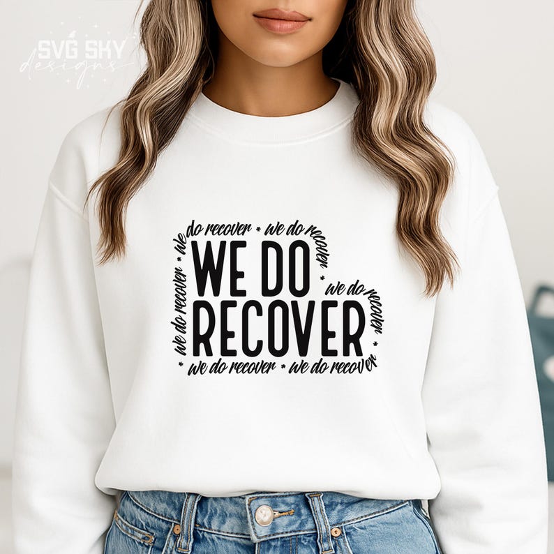 We Do Recover SVG PNG, Narcotics Anonymous, Alcoholics Anonymous ...
