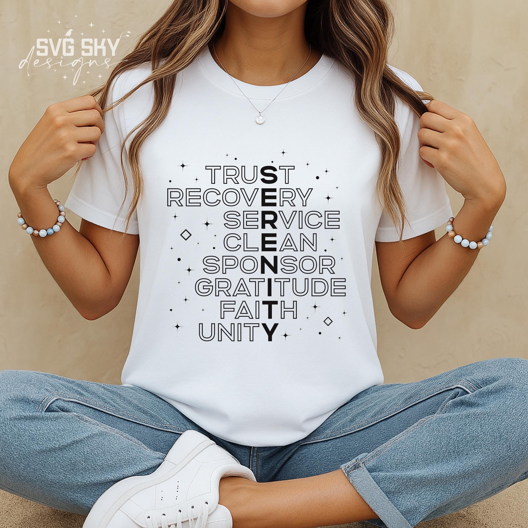 Serenity SVG, Narcotics Anonymous Svg, Serene Svg, Personal Motivation ...