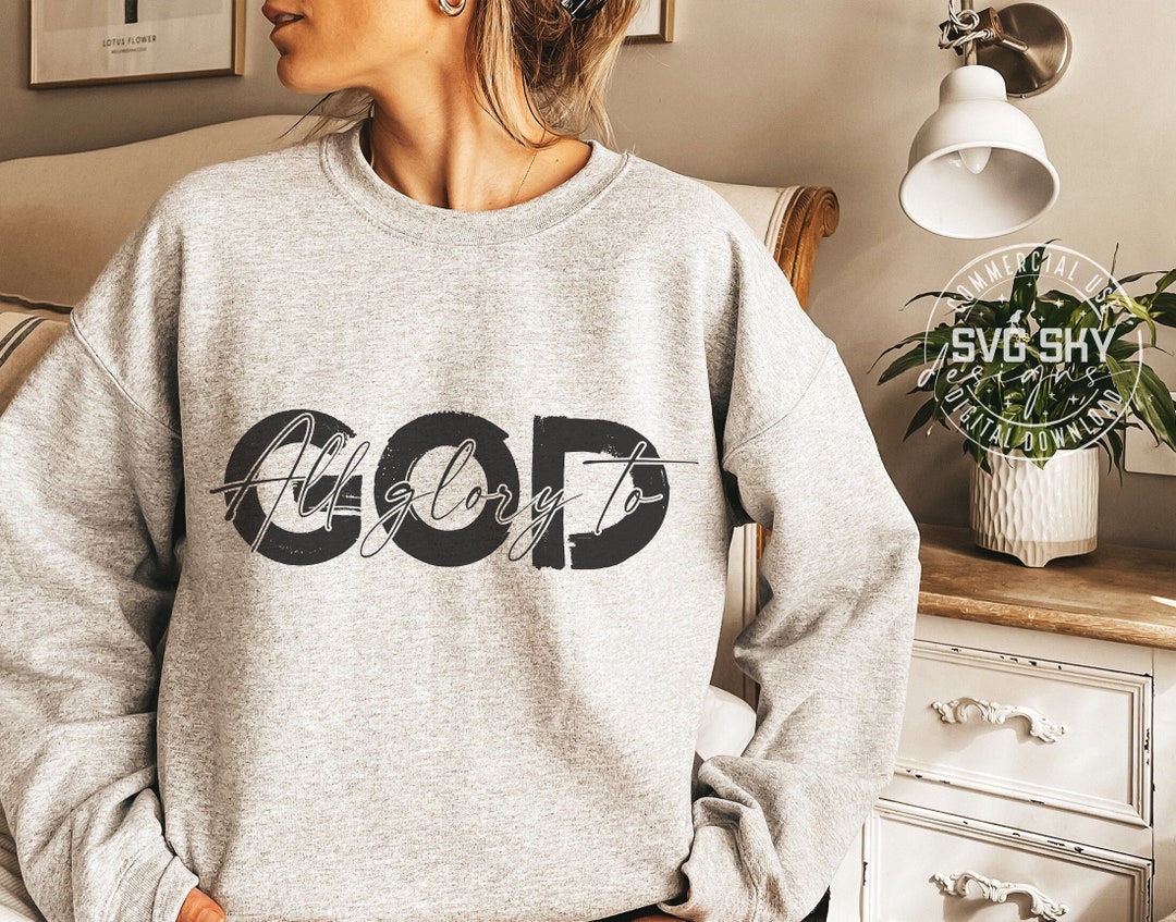 All Glory to God SVG Religious Svg Bible Svg Christian Svg - Etsy