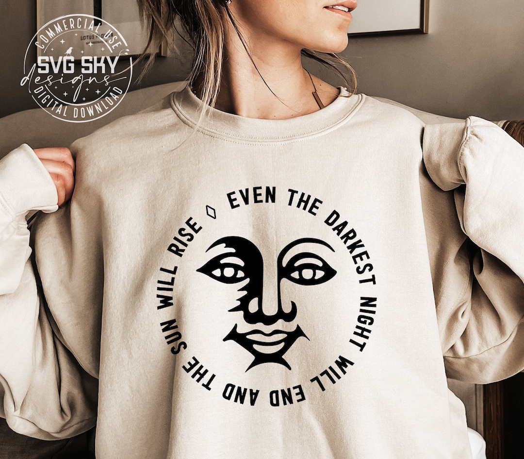 Even the Darkest Night Will End SVG PNG Narcotics Anonymous - Etsy