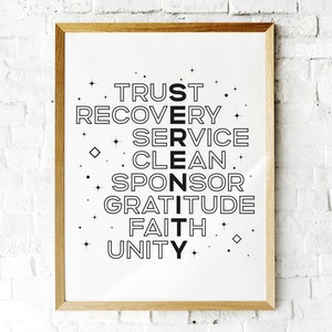 Serenity SVG Narcotics Anonymous Svg Serene Svg Personal - Etsy