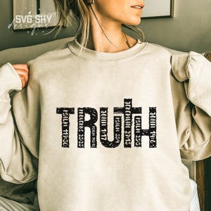 Truth SVG PNG PDF, Christian Svg, Religious Svg, Jesus Svg, Bible ...