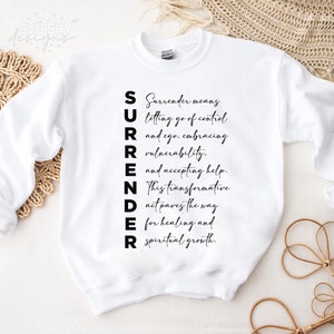 Surrender SVG PNG, Recovery Svg, Recovery Quote, Sobriety Svg ...