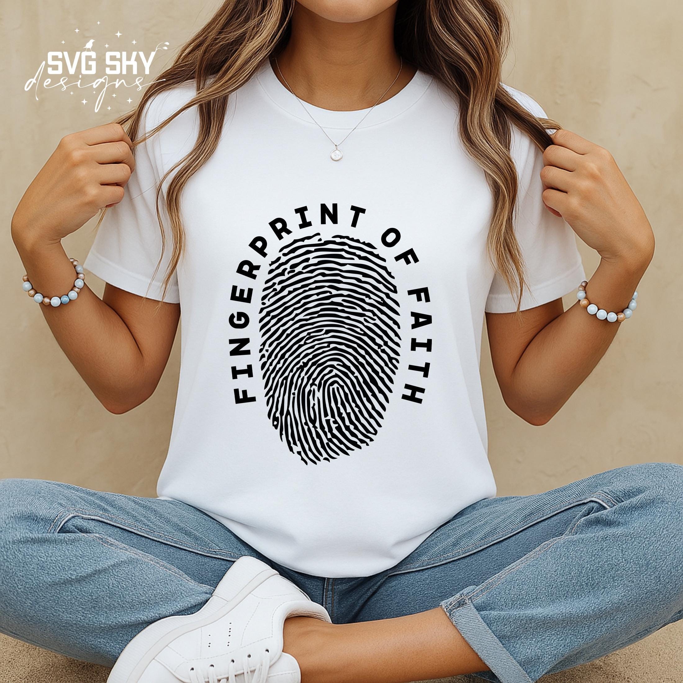 Fingerprint of Faith SVG PNG, Christian Svg, Religious Svg, Bible Verse ...