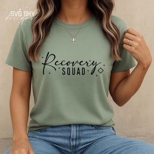 Recovery Squad SVG PNG, Recovery Svg, Recovery Shirt, Addiction Svg ...