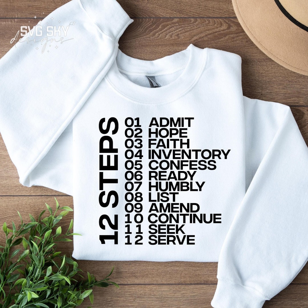 12 Steps SVG PNG, Alcoholics Anonymous Svg, Narcotics Anonymous Svg ...