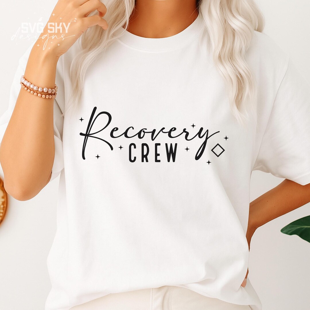 Recovery Crew SVG PNG, Narcotics Anonymous Svg, Recovery Svg, Addiction ...