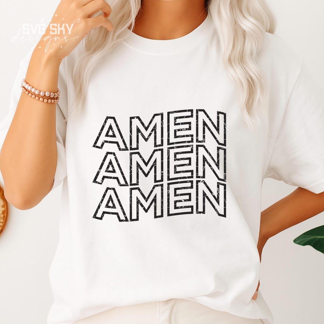 Amen SVG PNG, Christian Svg, Religious Svg, Jesus Svg, Bible Verses Svg ...