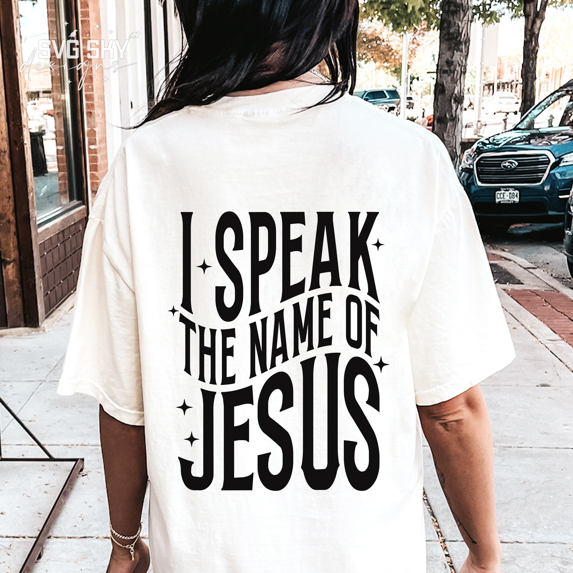 I Speak the Name of Jesus SVG PNG, Religious Svg, Christian Svg, Jesus ...