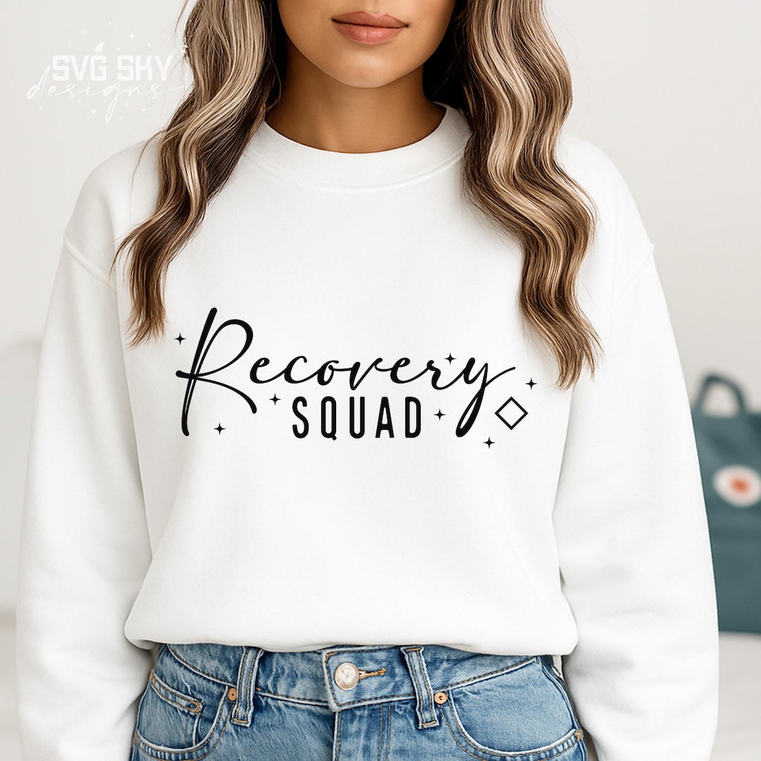 Recovery Squad SVG PNG, Recovery Svg, Recovery Shirt, Addiction Svg ...